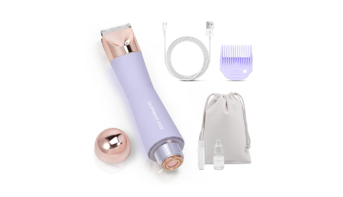 SUPRENT Bikini Trimmer Women- Painless Ladies Hair Removal Waterproof ...