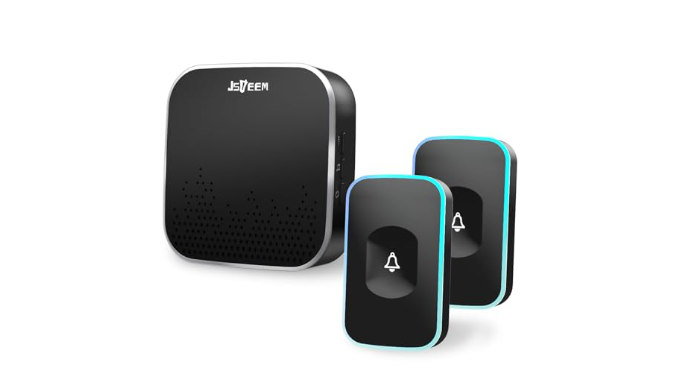 Wireless Doorbell Waterproof 1200 Feet Hearing Impaired Wireless Door ...