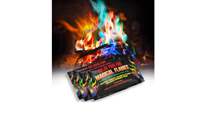 DEAL WILL BE ACTIVE AT 7:25AM EST: Magical Flames Fire Color Changing ...