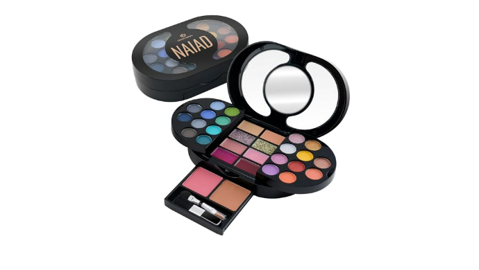 Color Nymph Travel Makeup Palette with Mulit-Colors Eyeshadows ...