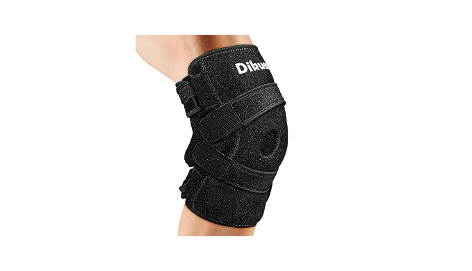 Knee Braces for Knee Pain, Adjustable Velcro Knee Brace with Patella ...