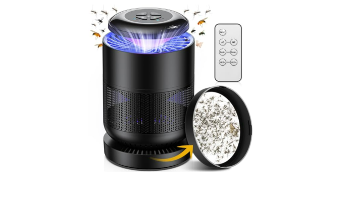 Fly Trap Indoor, Bug Light Trap Indoor, Remote Control Fruit Fly Trap ...