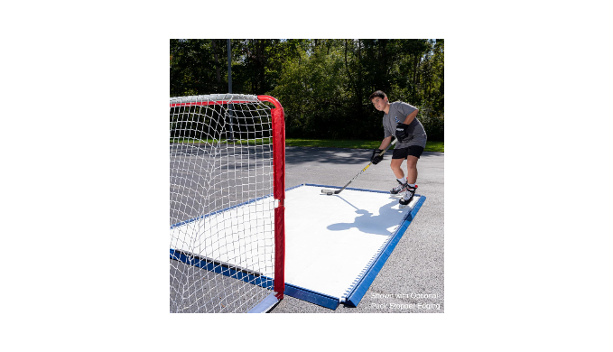 Skate Anytime - Synthetic Ice for Hockey - Skateable Artificial Ice Tiles - Backyard Ice Rink ...
