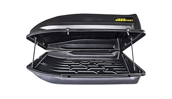 JEGS Rooftop Cargo Carrier for Car Storage - Large Roof Rack Cargo ...