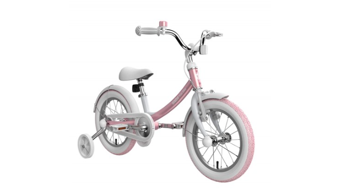 Segway Ninebot Bike for Kids w/ Training Wheels - 14″ Pink - Coupon ...