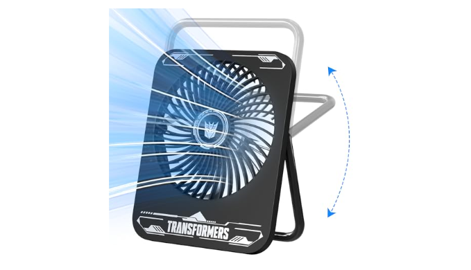 XINGLINSHOE Transformers Rechargeable Fan Portable 2000Mah Battery ...