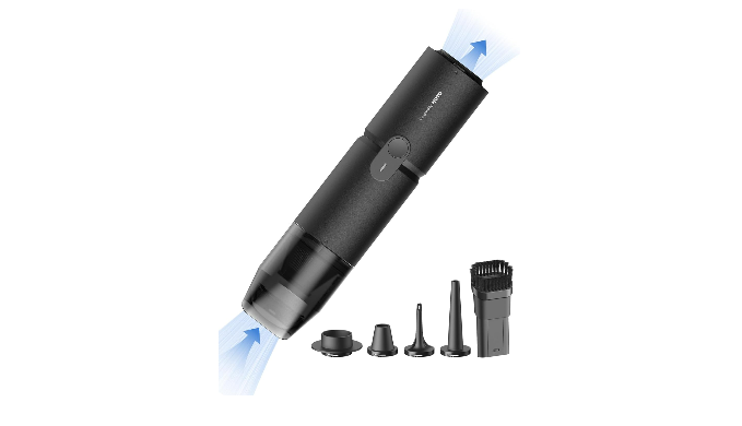 HOTO Handheld Vacuum Cleaner Cordless, Desk Vacuum Cleaner Compressed ...