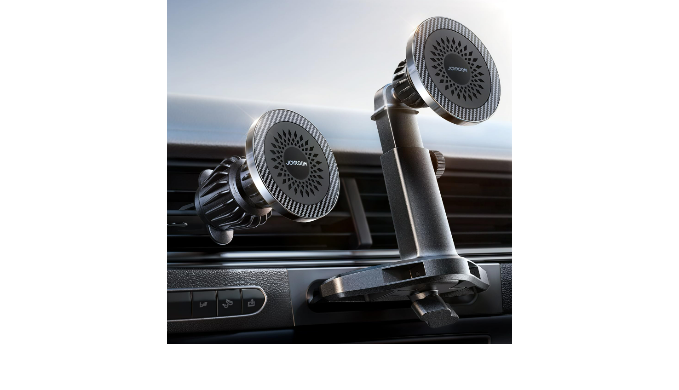 JOYROOM for MagSafe CD Phone Holder for Car Mount [Height Adjustable ...