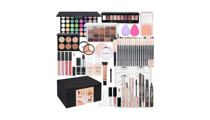 All in One Makeup Kit Makeup Kit for Women Full Kit Multipurpose Makeup ...