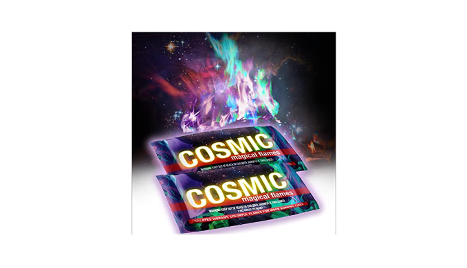 Magical Flames Cosmic Fire Color Packets - 12-Pack Colorful Fire Packs ...
