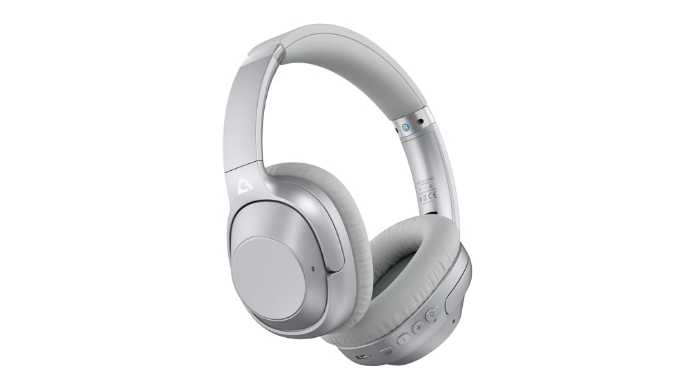 Ankbit E500 Noise Cancelling Headphones, Wireless Bluetooth Over Ear ...