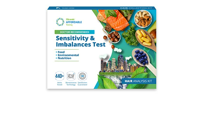5Strands Intolerance & Deficiency Test, 442 Items Tested, Includes 3 ...