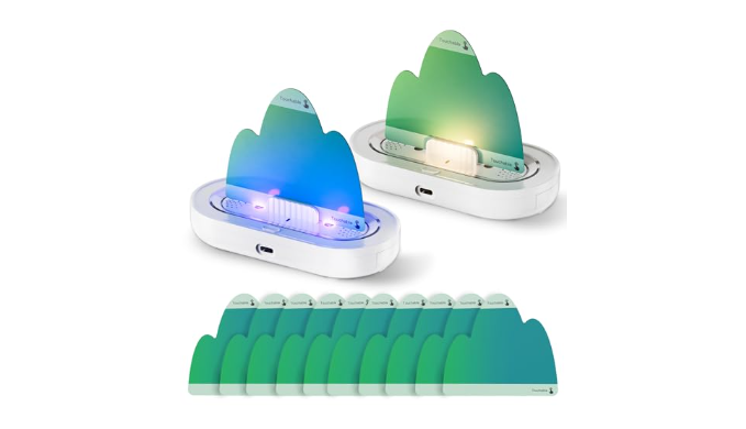 CritterTec Fly Traps, Rechargeable Battery Operated Flying Insect Trap ...