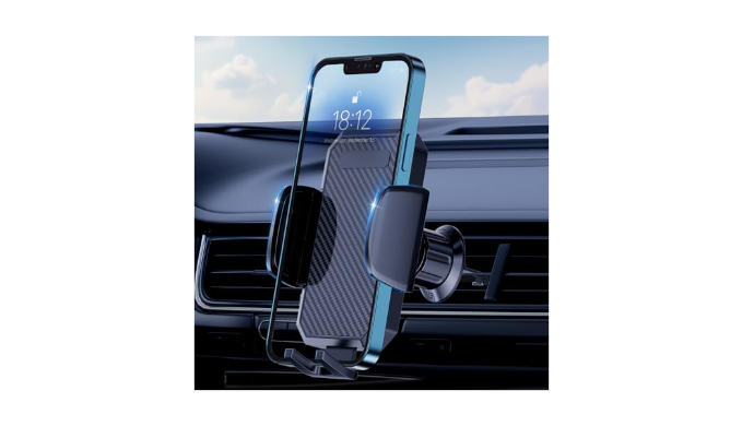 FBB Phone Mount for Car, Air Vent Car Phone Holder with Metal Hook, One ...