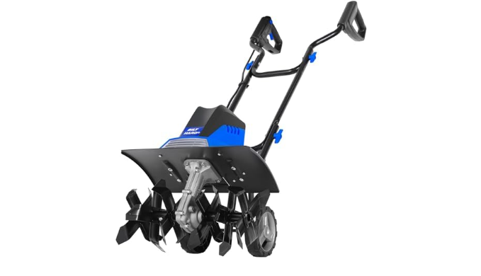 BILT HARD Tiller Cultivator 16 inch, 13.5 Amp 6 Steel Tines Tillers for ...