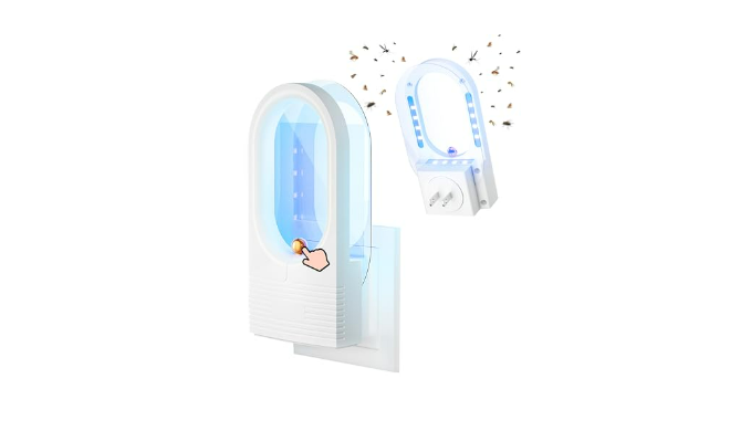 Fruit Fly Traps for Indoors - Highly Effective UV Blueish-Purple Light ...