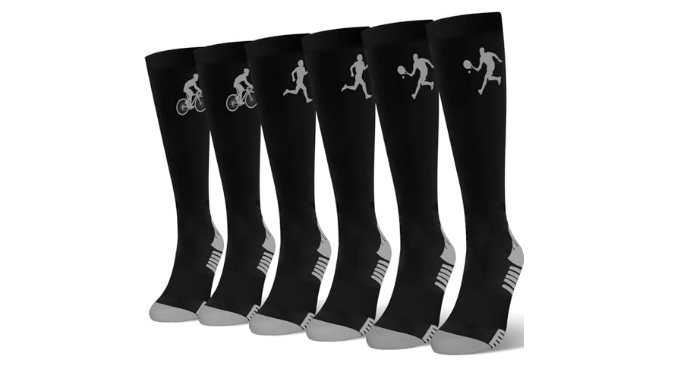 ZFiSt Compression Socks Women Men 15-20 mmHg Support Socks for ...