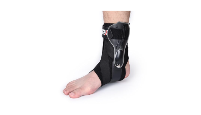 DINGEX Dual Protective Guards Ankle Brace for Plantar Fasciitis ...