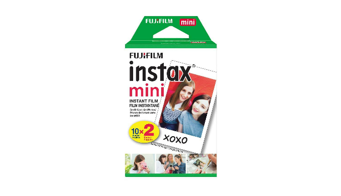 Fujifilm Instax Mini Twin Film Pack (20 Photos) - Coupon Codes, Promo ...