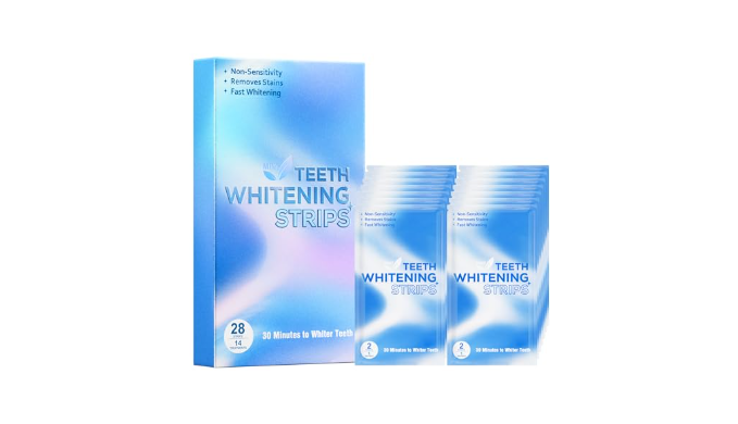 Teeth Whitening Strips for Sensitive Teeth - Annecal 28 White Strips ...