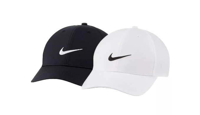 Nike Men’s Hat Adjustable Cotton Athletic Training L91 Swoosh Logo Ball ...