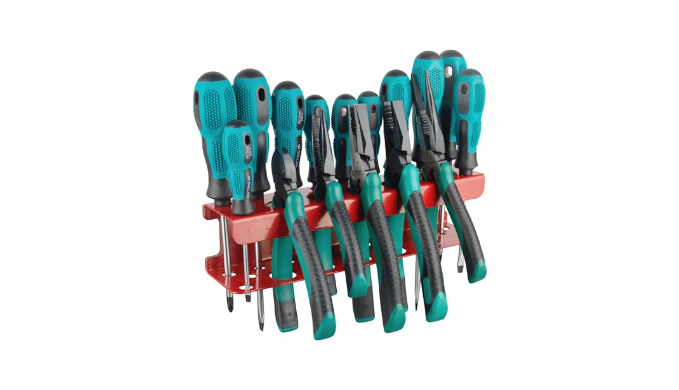 MUTUACTOR Magnetic Screwdriver Rack,1PCS Heavy Duty Magnetic Mount Red ...