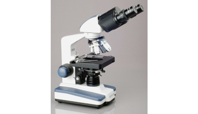 AmScope Binocular Compound Lab Microscope 40X-2500X w 3D Mechanical ...