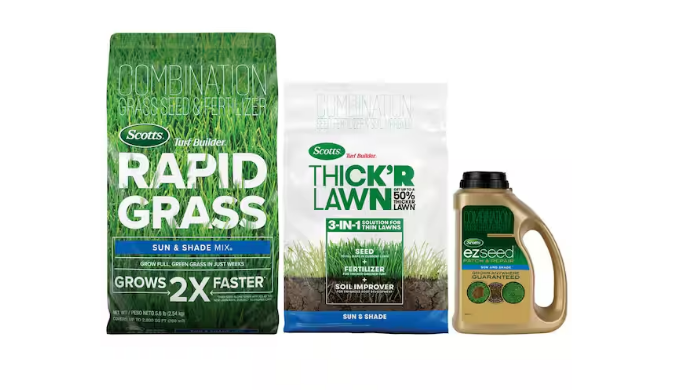 Scotts Turf Builder Grass Seed Annual Program Sun and Shade Mix for ...
