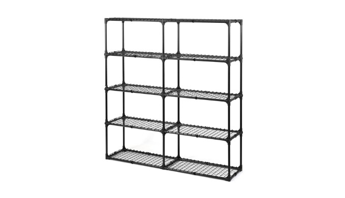 Roinoim 5-Tier Storage Shelving Unit: 29″ L x 14″ W x 60″ H Metal ...
