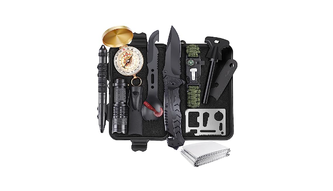 ABPIR Survival Kits, Gifts for Christmas Men Dad Husband Him, 13 in 1 ...