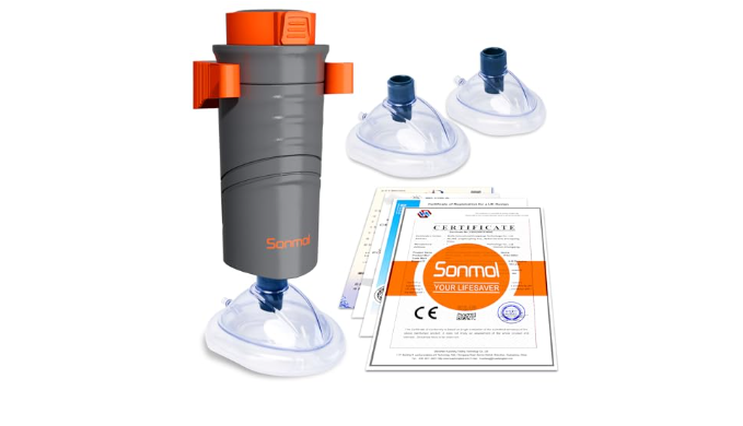 Sonmol Automatic Choking Rescue Device for Kids and Adults with 3 Masks ...