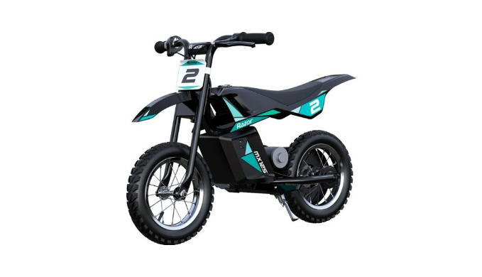 Razor - MX125 Dirt Rocket eBike for Kids w/ 5.3 Miles Max Operating ...
