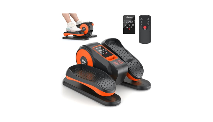 ANCHEER Under Desk Elliptical, Electric Leg Exerciser While Sitting for ...