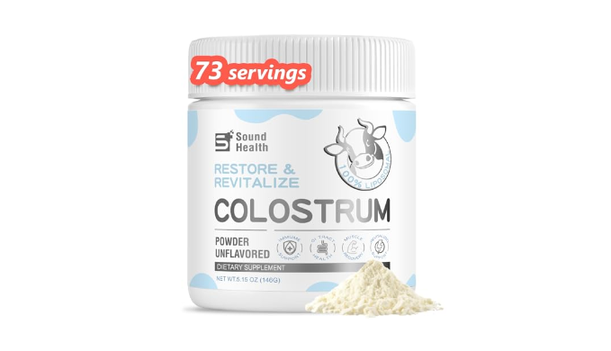 Colostrum Supplement Powder for Humans - Organic Bovine Colostrum ...