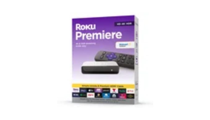 Roku Premiere | 4K/HDR Streaming Media Player Wi-Fi® Enabled with ...