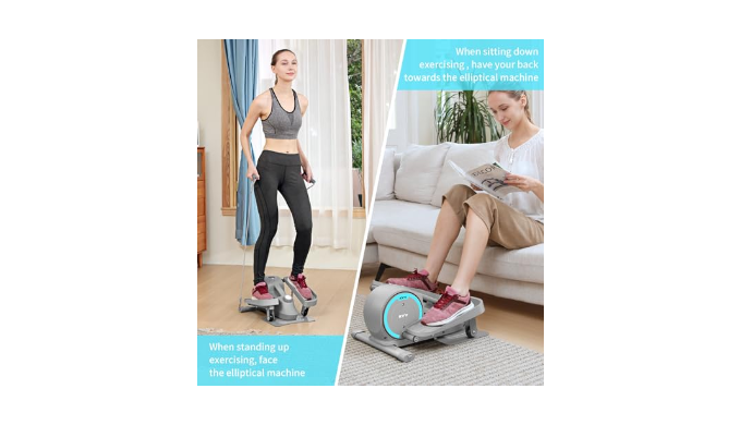 Under Desk Elliptical, Mini Elliptical Machines, Magnetic Portable ...