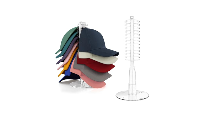 ZDDGNN Hat Stand for Baseball Caps，Hat Holder Organizer No Install ...
