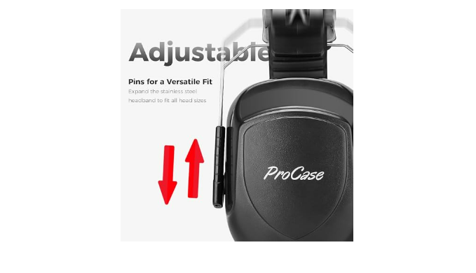 ProCase Noise Reduction Ear Muffs, Sound Proof Ear Protection, NRR 28dB ...