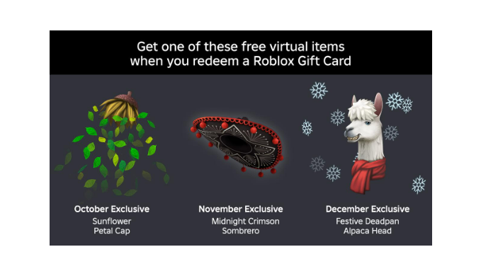 Roblox Physical Gift Card [Includes Free Virtual Item] [Redeem Worldwide] - Coupon Codes, Promo ...