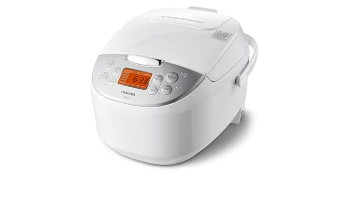 Toshiba Rice Cooker 6 Cup Uncooked – Japanese Rice Cooker with Fuzzy ...
