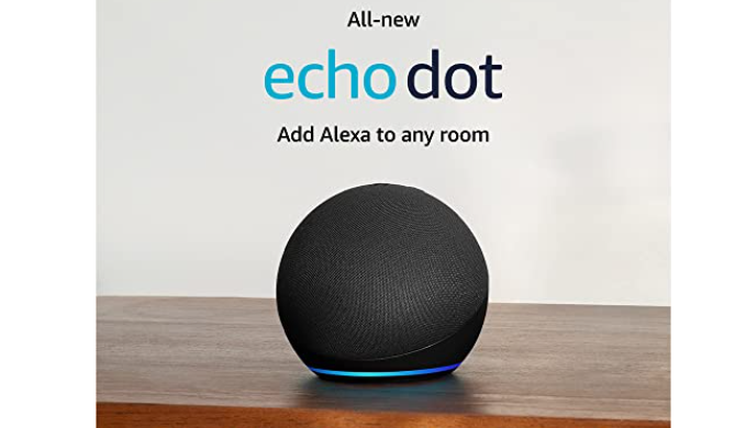 Amazon Echo Dot (newest model), With bigger vibrant sound, helpful ...