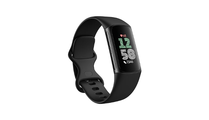 Fitbit Charge 6 Fitness Tracker with Google apps, Heart Rate on ...