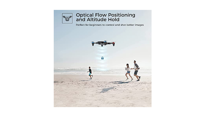 SIMREX X500 mini Drone Optical Flow Positioning RC Quadcopter with 720P ...