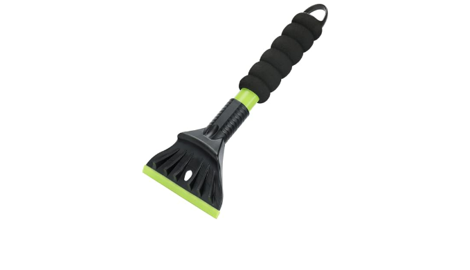 Nibule Oversized Ice Scrapers for Car Windshield, Snow Brush Scrapers ...