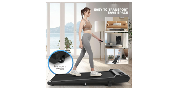 ANCHEER Incline Under Desk Treadmill,4 in 1 Walking Pad Treadmill for ...