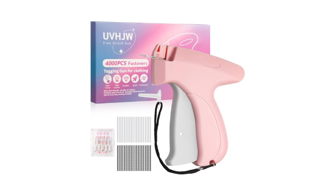 Stitch Gun for Clothes, Upgraded Stitchy Microstitch Gun, Tagging Gun ...
