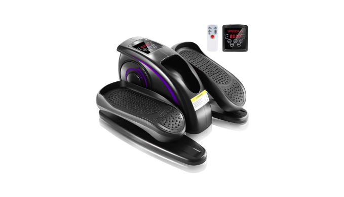 ANCHEER Under Desk Elliptical Machine, Electric Seated Pedal Exerciser ...