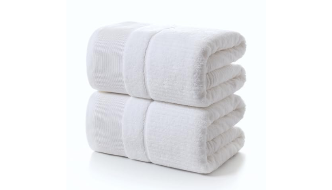 Generic 2 Pack Bath Sheet Towels - 550 GSM Cotton Luxury Bath Towels ...