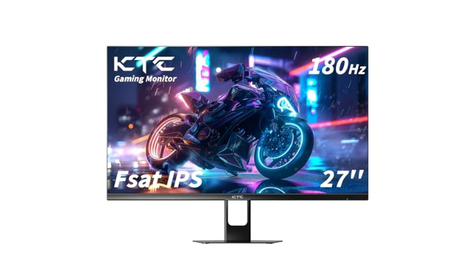 KTC Gaming Monitor 27 inch 180hz 1ms | Fast IPS Screen 1080p Monitor|2 ...
