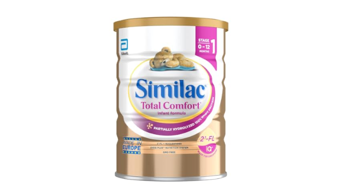 Similac Total Comfort* Infant Formula, Imported, Easy-to-Digest Baby ...